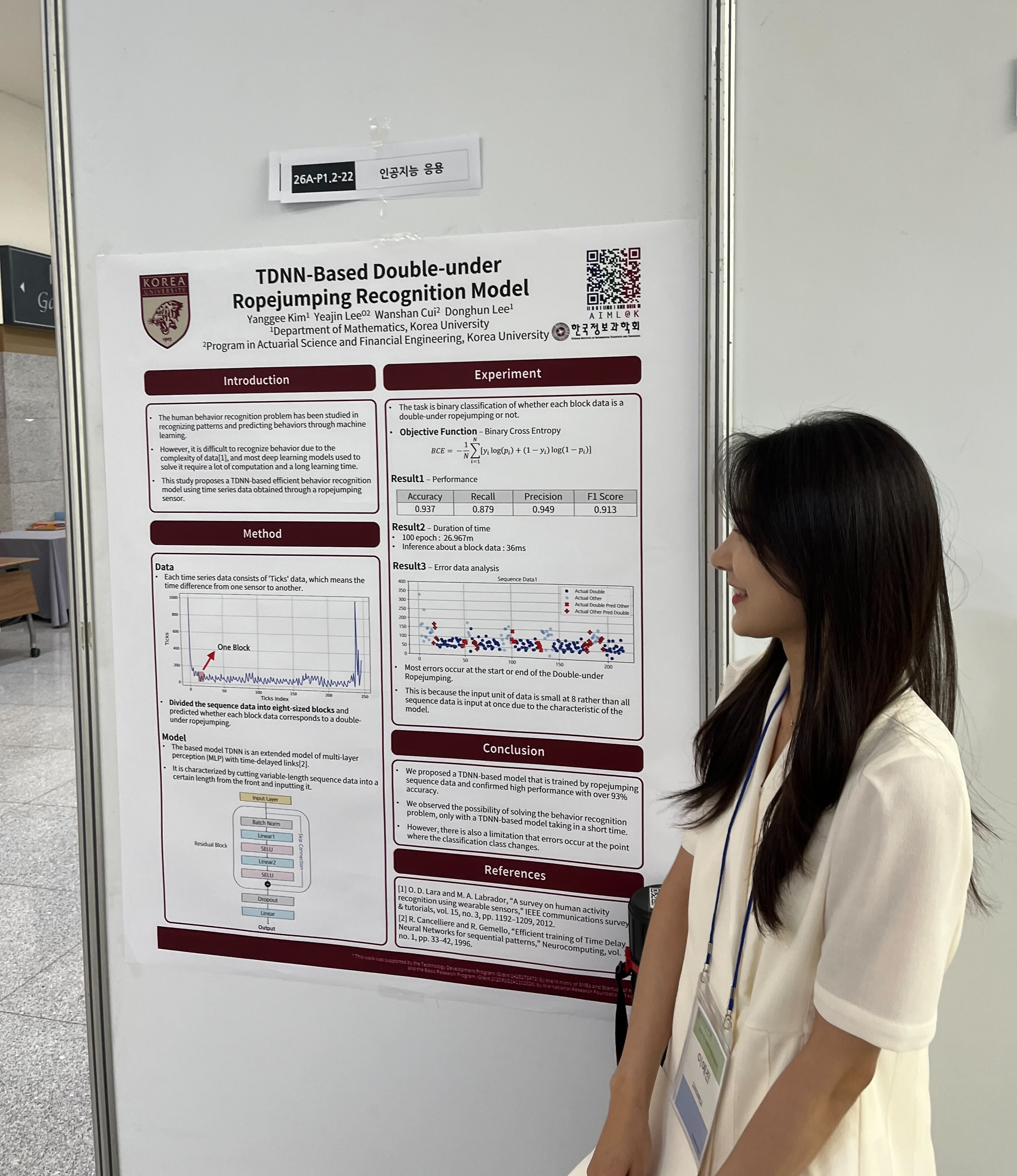 TDNN-Based Double-under Ropejumping Recognition Model | AIML@K